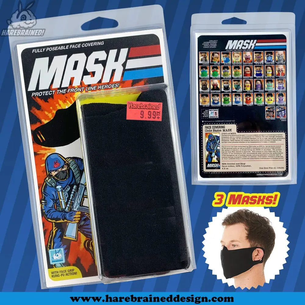 Gi Joe Mask 3 Pack! – Harebrained