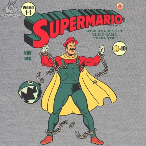 NEW SHIRT ALERT: Supermario Comic – Harebrained