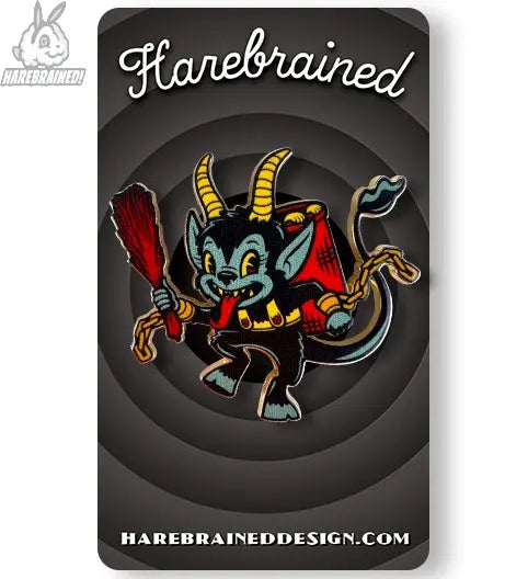 Classic Krampus Pin – Harebrained