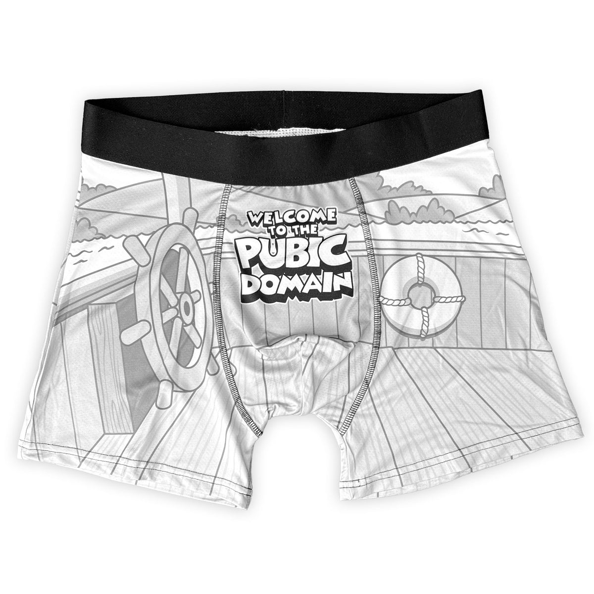 Pubic Domain Boxer Briefs – Harebrained