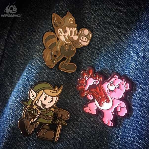 New Enamel Pins – Harebrained
