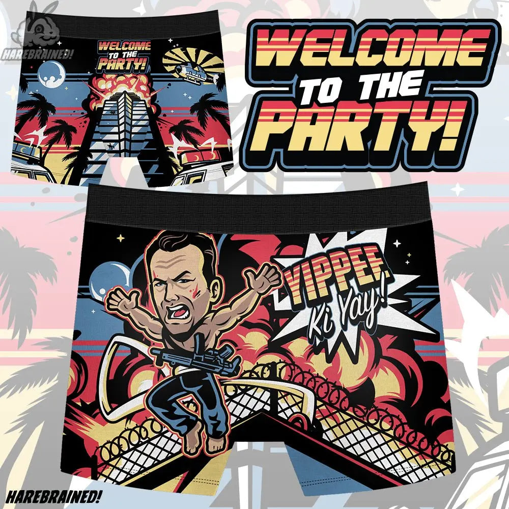 "Welcome to the Party" Boxer Briefs – Harebrained