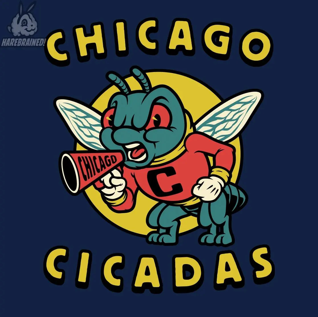 Chicago Cicada Mascot – Harebrained
