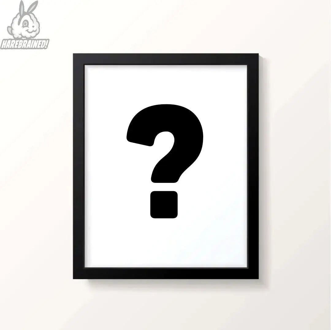 16" x 20" Mystery Poster – Harebrained