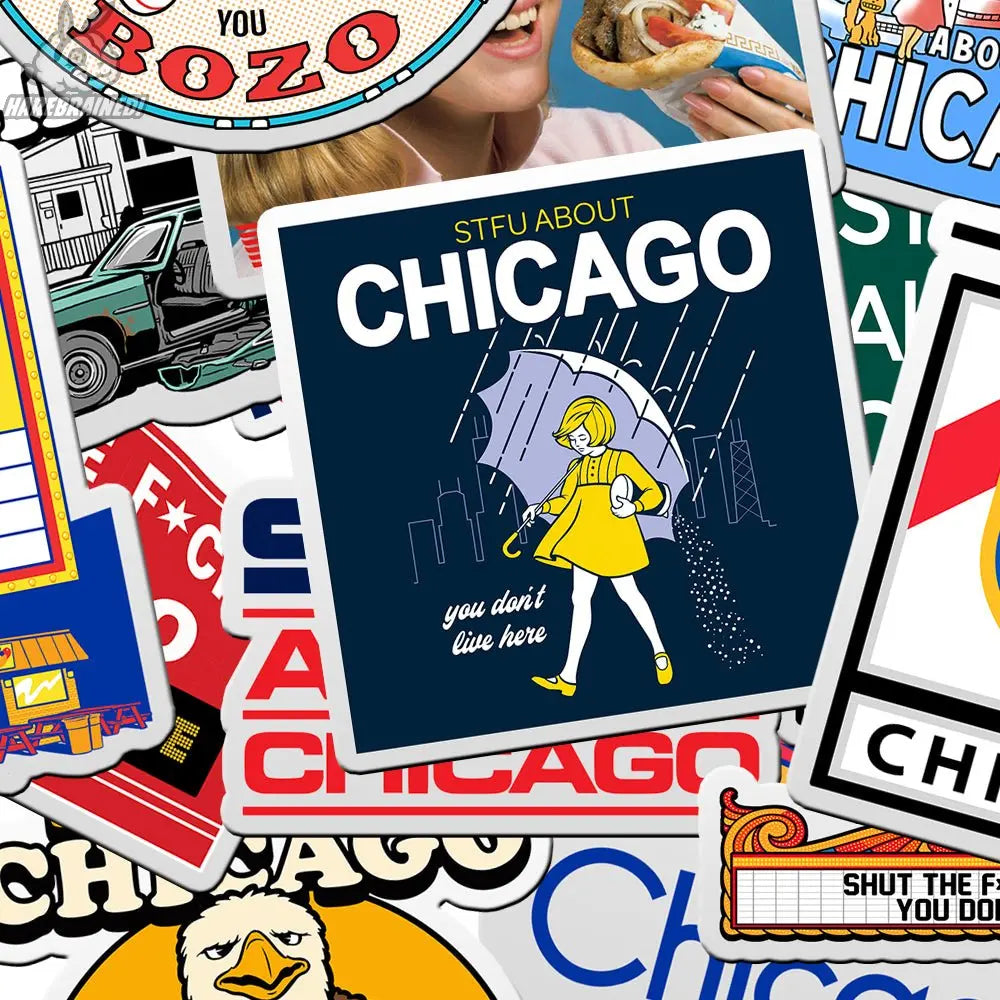 STFU About Chicago Stickers – Harebrained