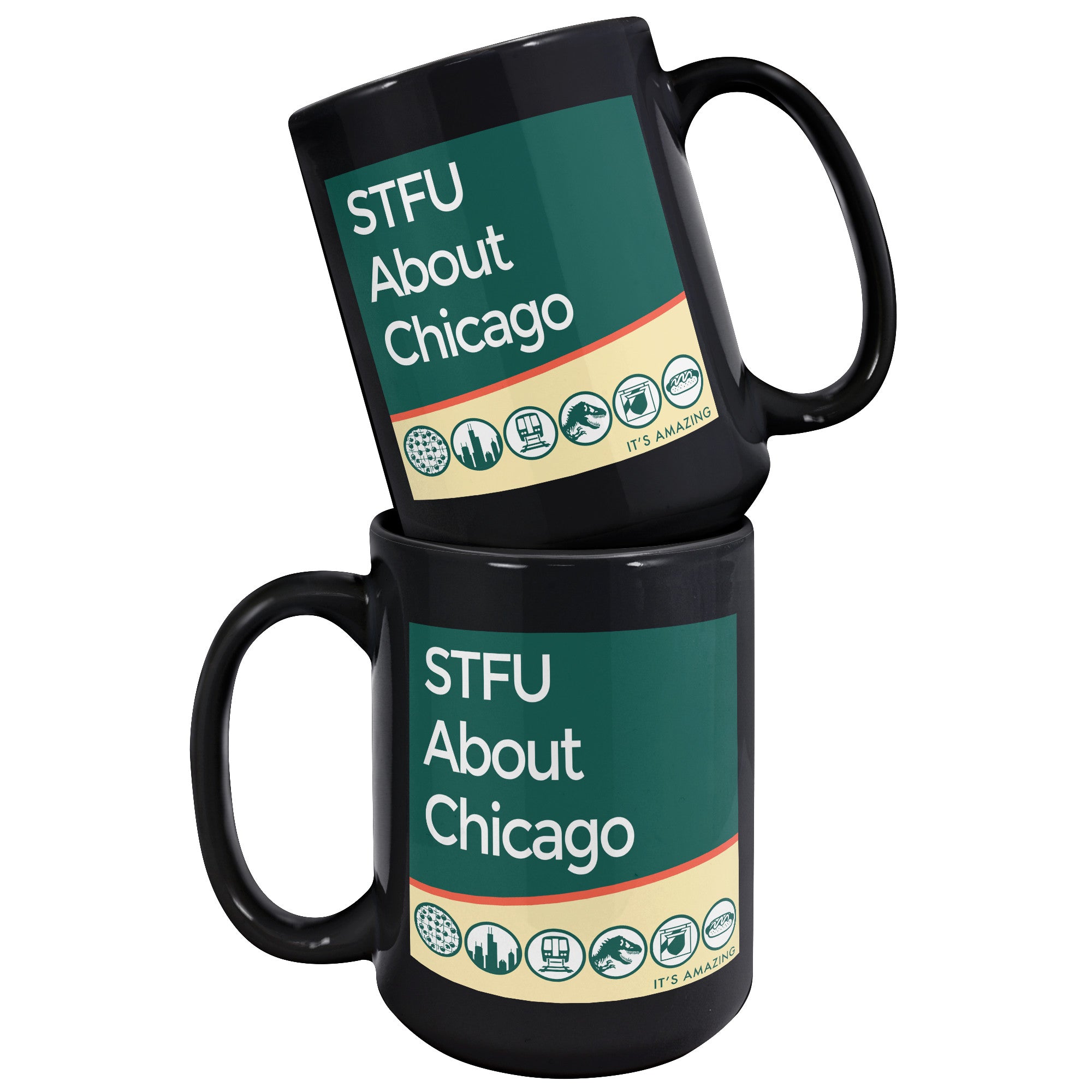 STFU About Chicago City Park Coffee Mug – Harebrained