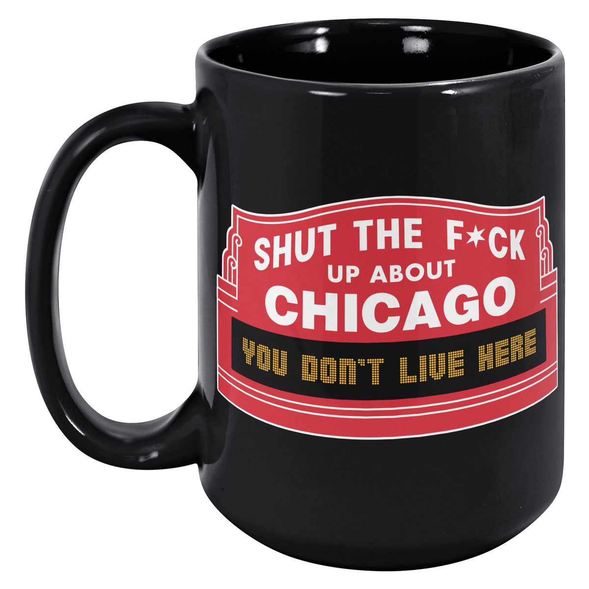 STFU About Chicago Northside Coffee Mug – Harebrained