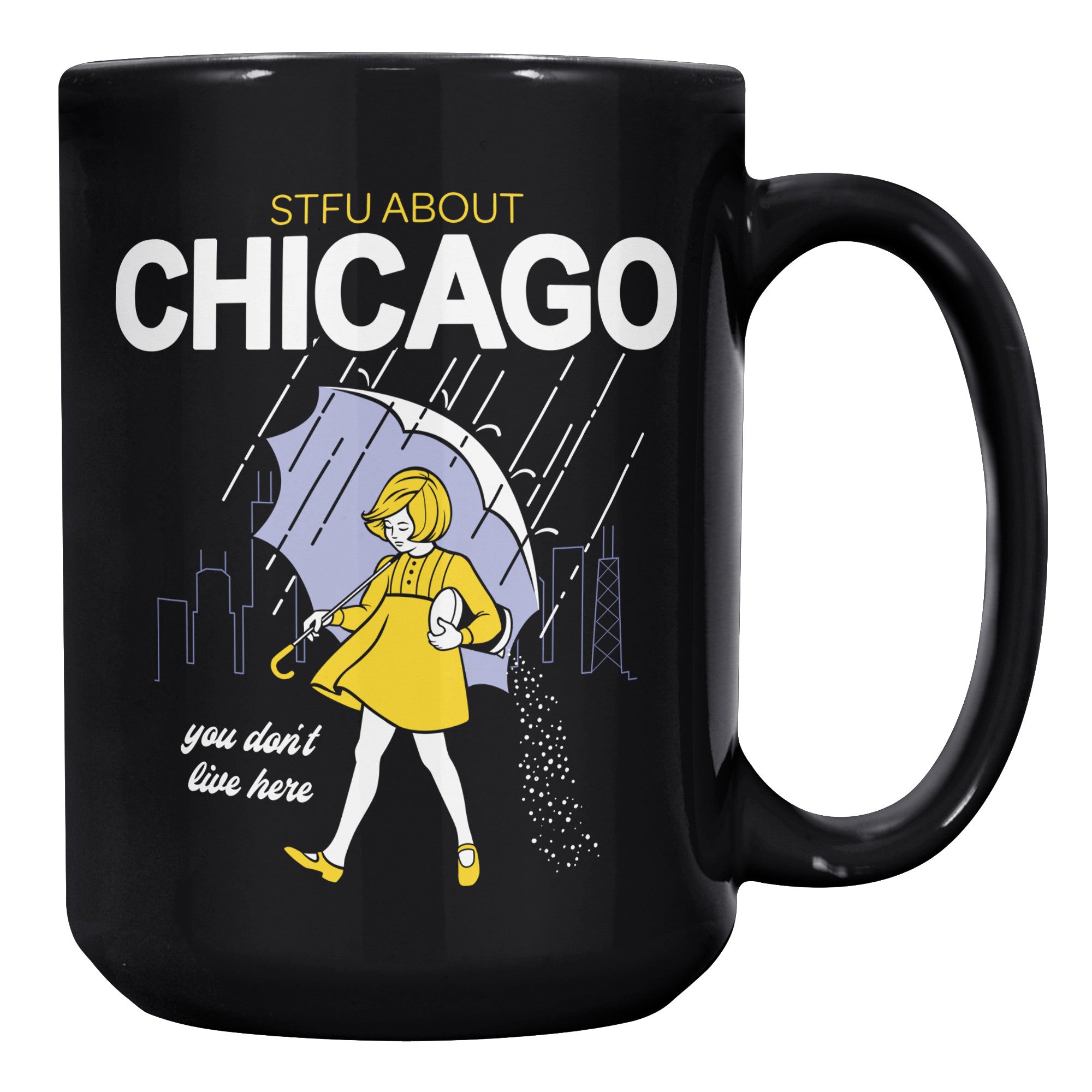 STFU About Chicago Salt Coffee Mug – Harebrained