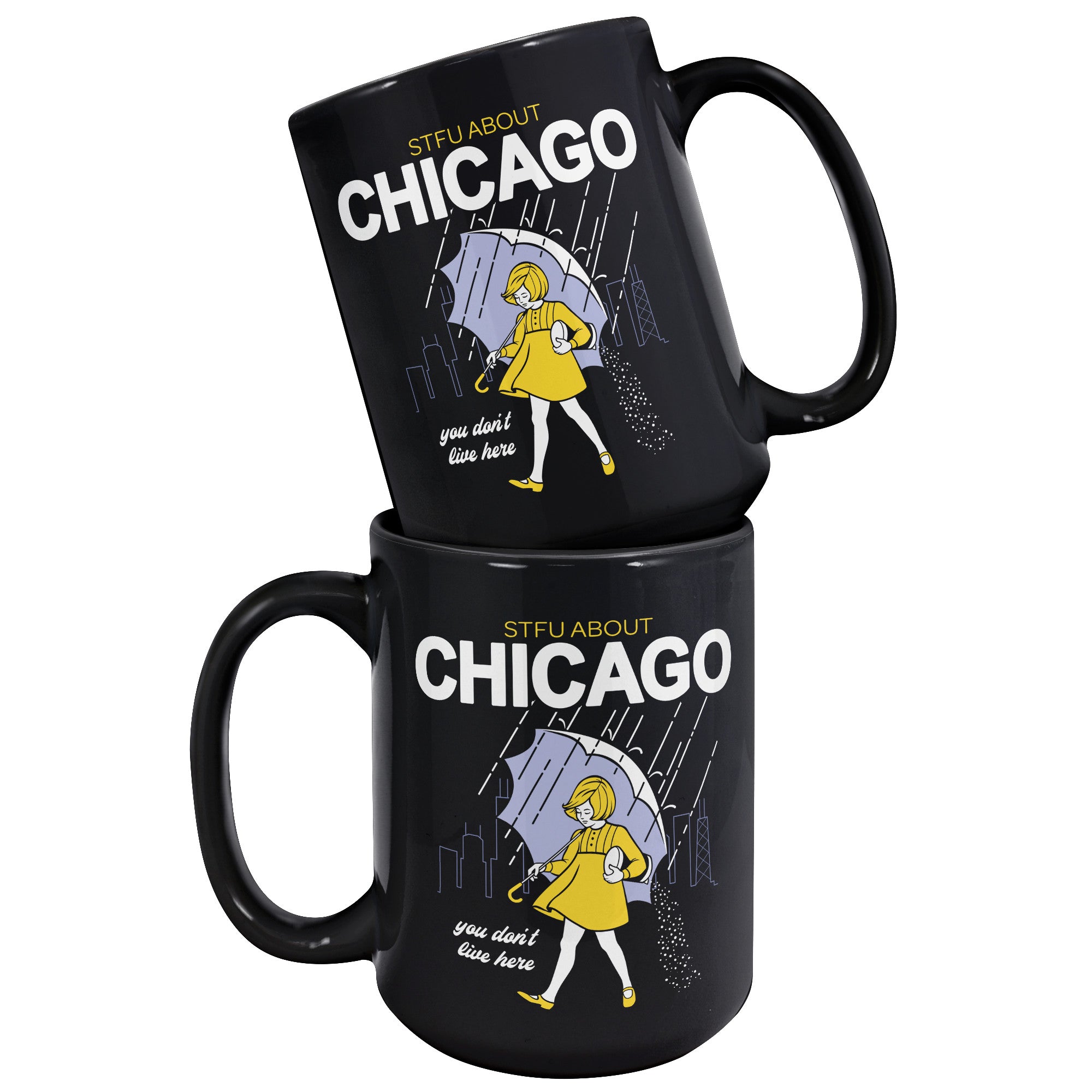 STFU About Chicago Salt Coffee Mug – Harebrained