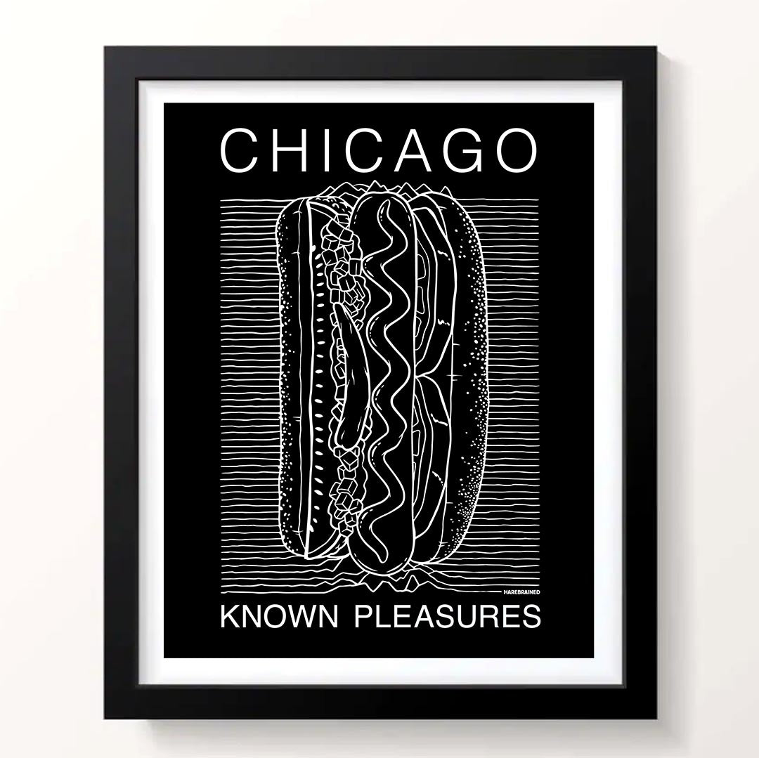 Chicago Known Pleasures Print – Harebrained
