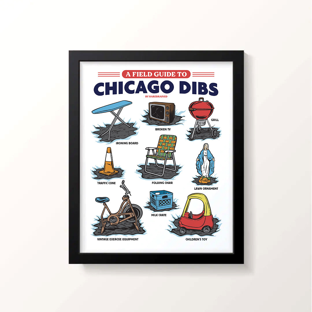 Chicago Dibs Field Guide Print – Harebrained