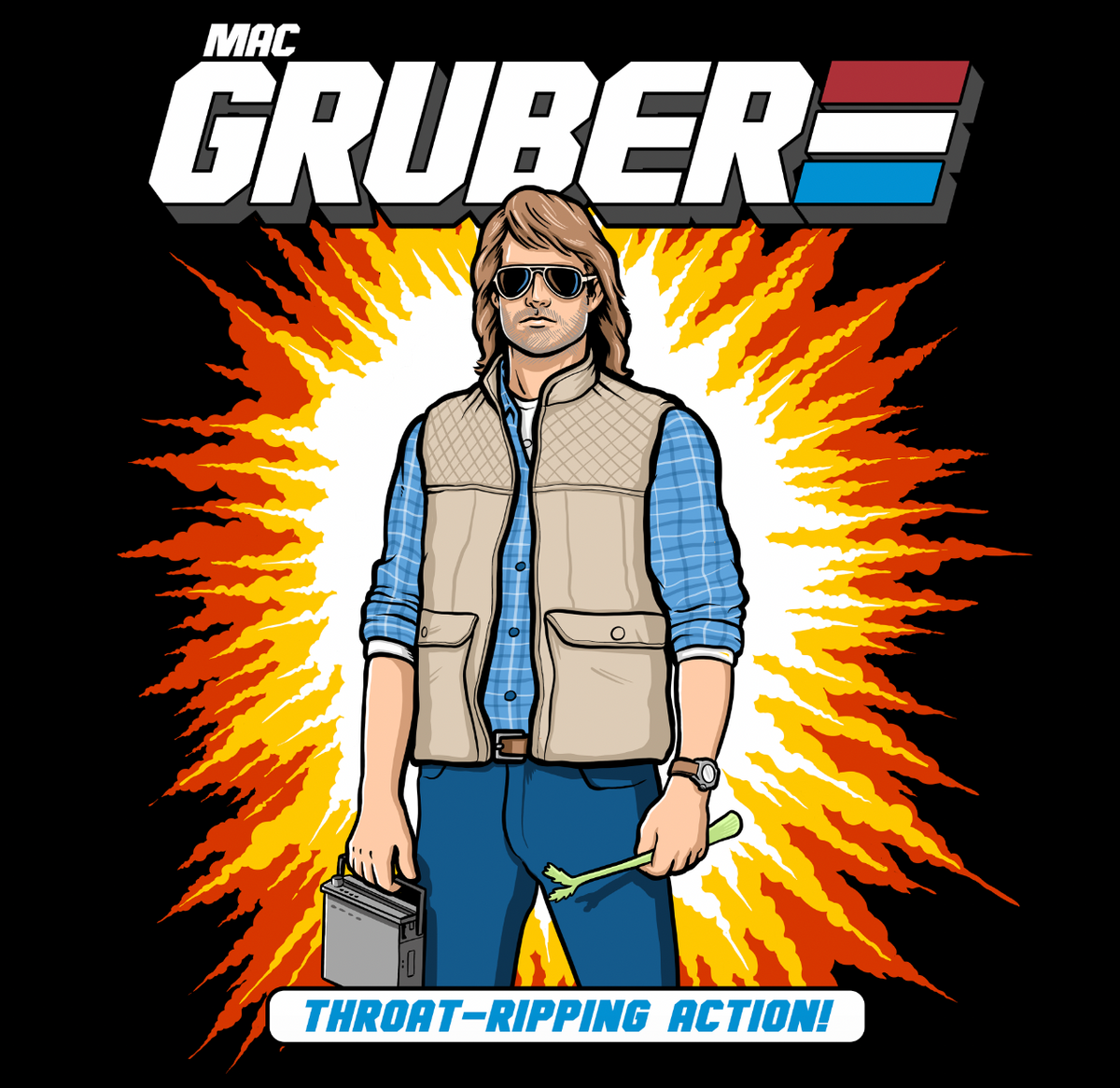 MacGruber Action Figure – Harebrained